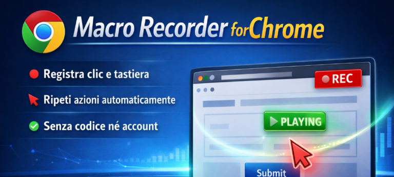 Macro Recorder for Chrome — Automate mouse and keyboard actions on any ...